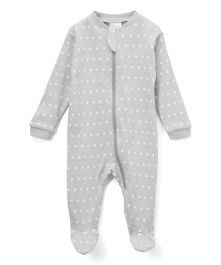 AOP Dotted Sleeper: Grey
