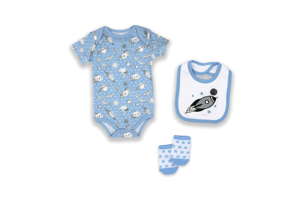 3 Piece Box: Blue Space